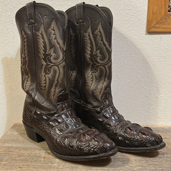 Larry Mahan | Shoes | Mens Larry Mahan Caiman Boots | Poshmark